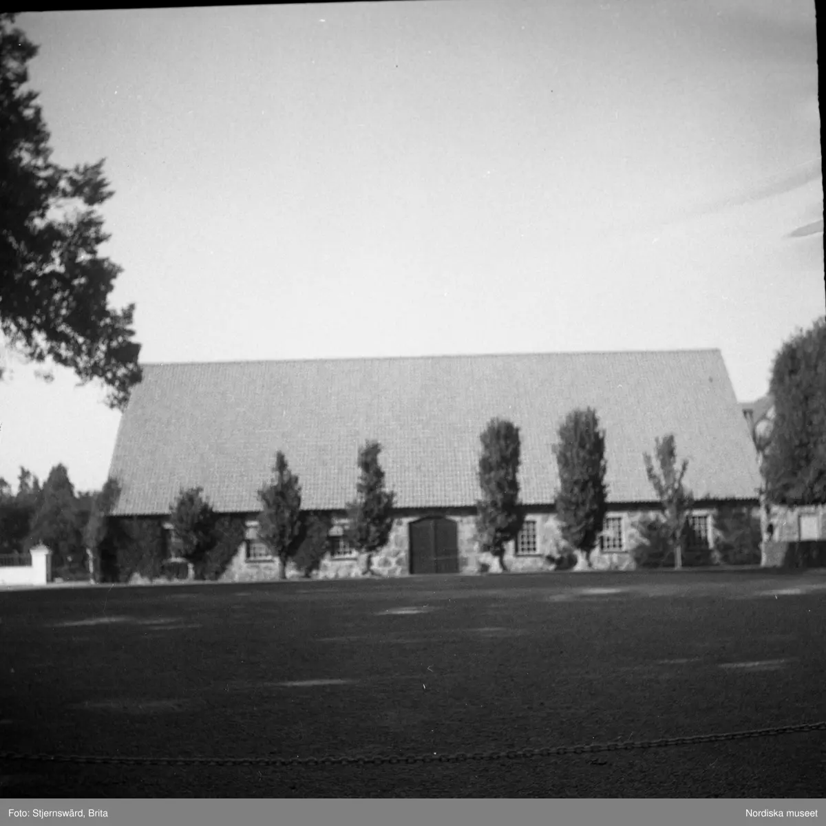 Krapperups slott i Höganäs, Skåne. - Nordiska museet / DigitaltMuseum
