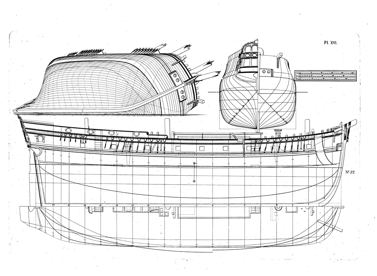 Ritning - Sjöhistoriska museet / DigitaltMuseum