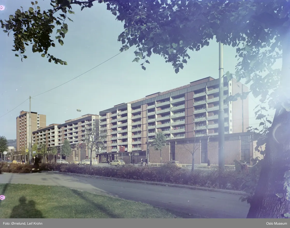 Sandaker senter. - Oslo Museum / DigitaltMuseum