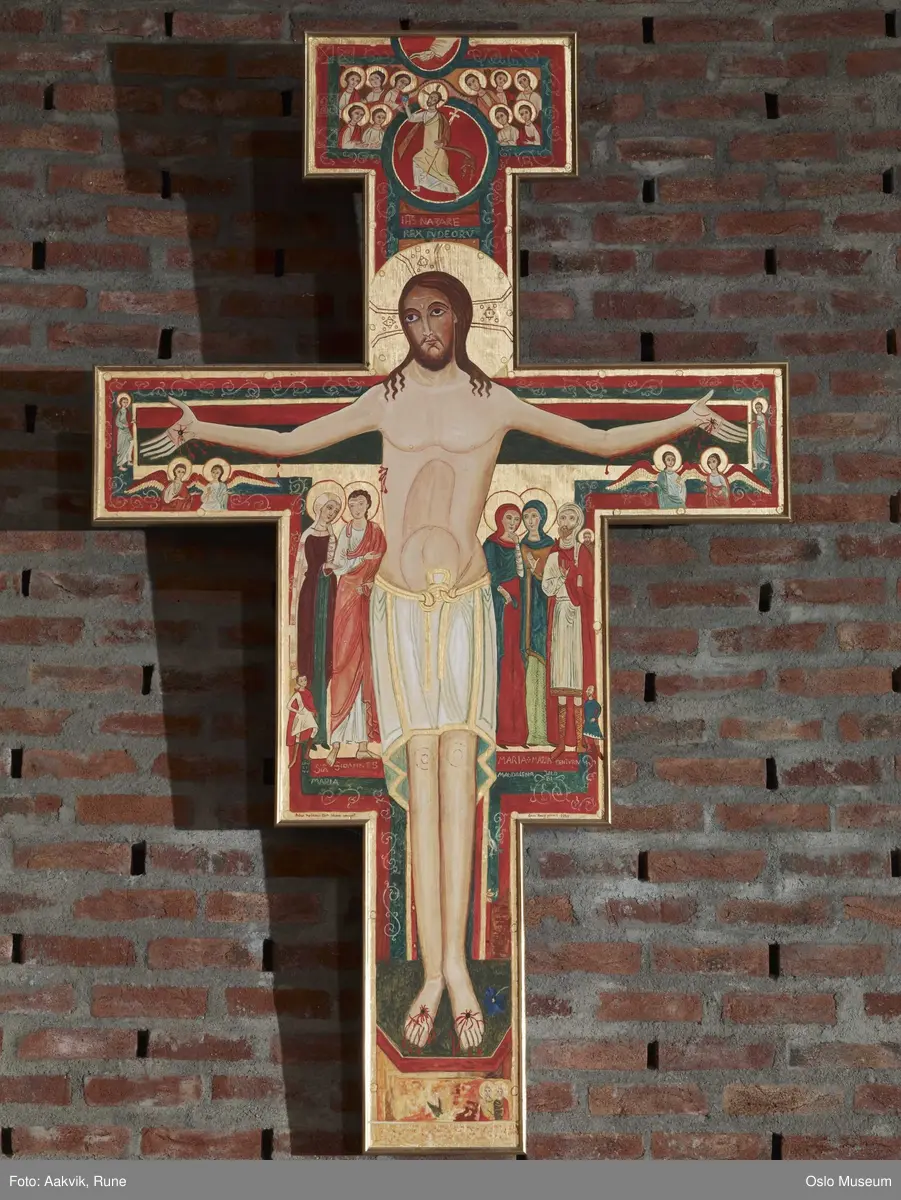 St.Hallvard kirke. - Oslo Museum / DigitaltMuseum