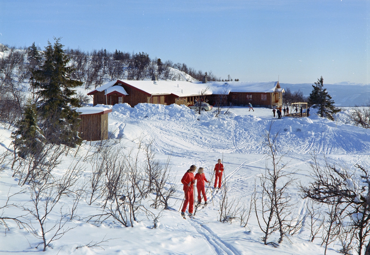 Nordisk Fjellskole. Ringebu Fjellskole, Ringebufjellet, vinter ...