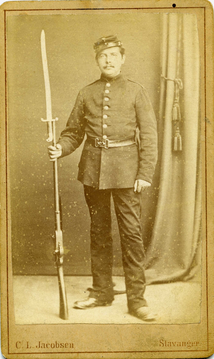 Portrett - Alexander Olsen (danske) 1876. - Haugalandmuseet ...