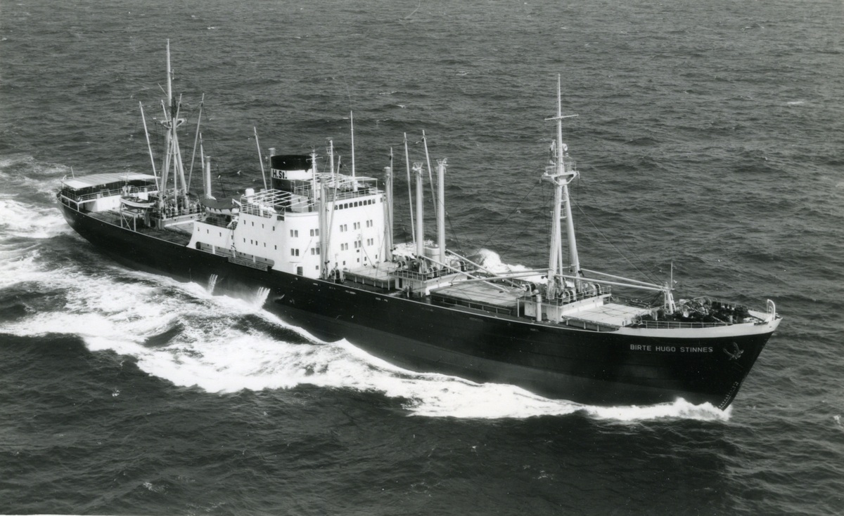 Ägare:/1956-72/: Hugo Stinnes Industrie & Handel G.m.b.H. Hemort: Kiel ...