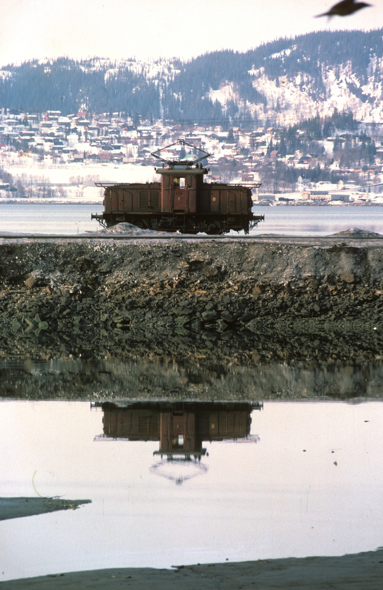 Norsk Jernverk, lokomotiv nr. 2 Ulv. Tidligere NSB El 10 ...