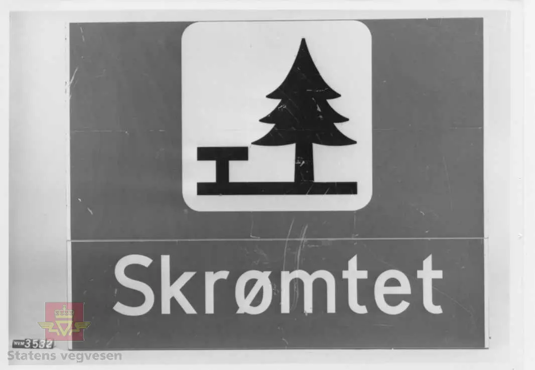 Skilt - Norsk vegmuseum / DigitaltMuseum