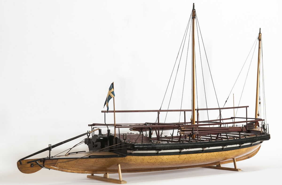 Fartygsmodell - Sjöhistoriska museet / DigitaltMuseum