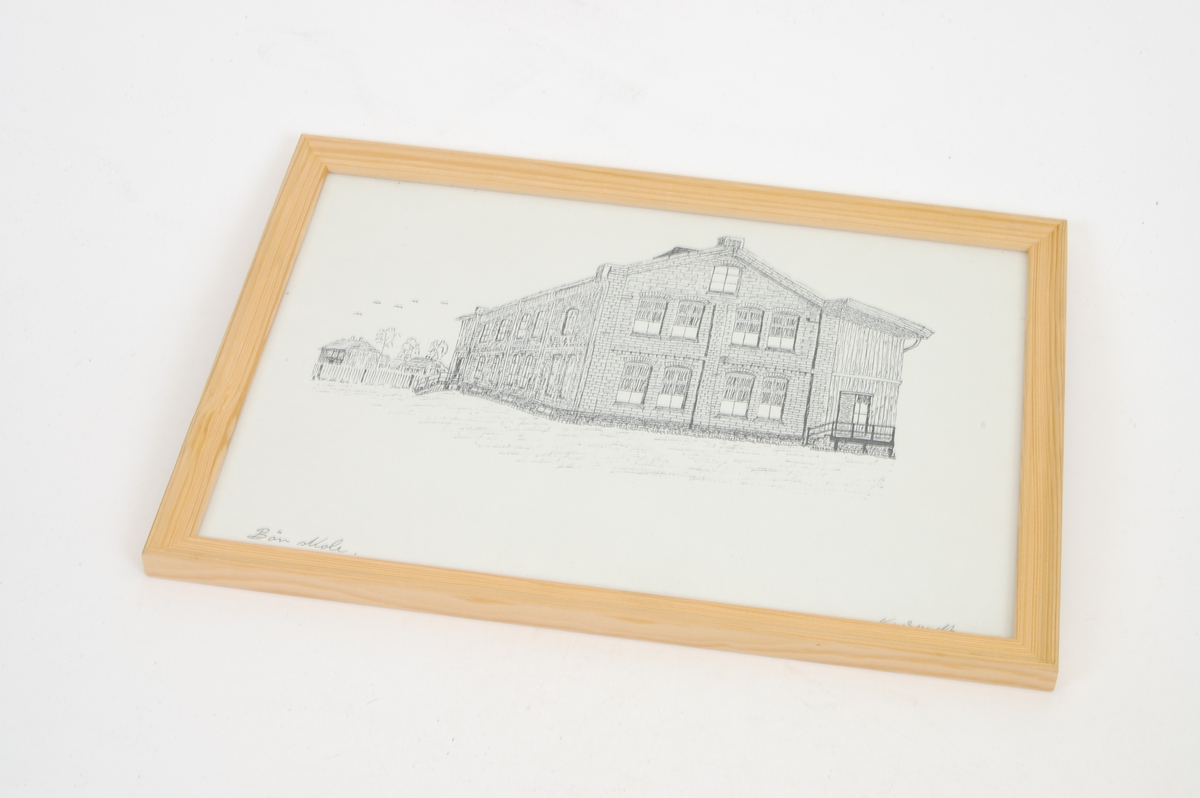 Tegning - Museene i Akershus / DigitaltMuseum