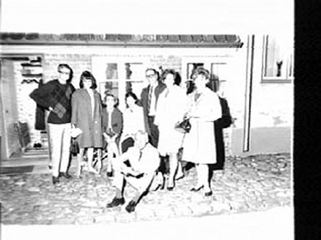 Amerikabesök hos Thor Willy Persson. Lee Campione, Mattew Campione ...