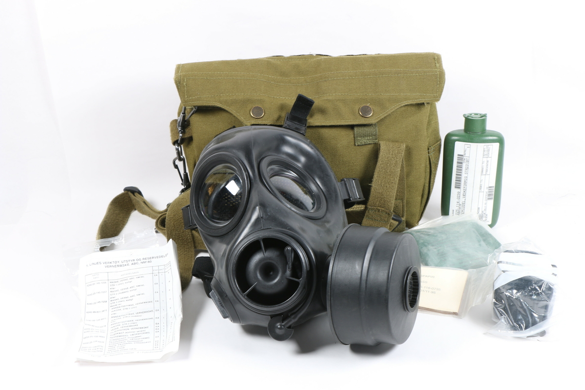 Vernemaske - Forsvarets museer / DigitaltMuseum