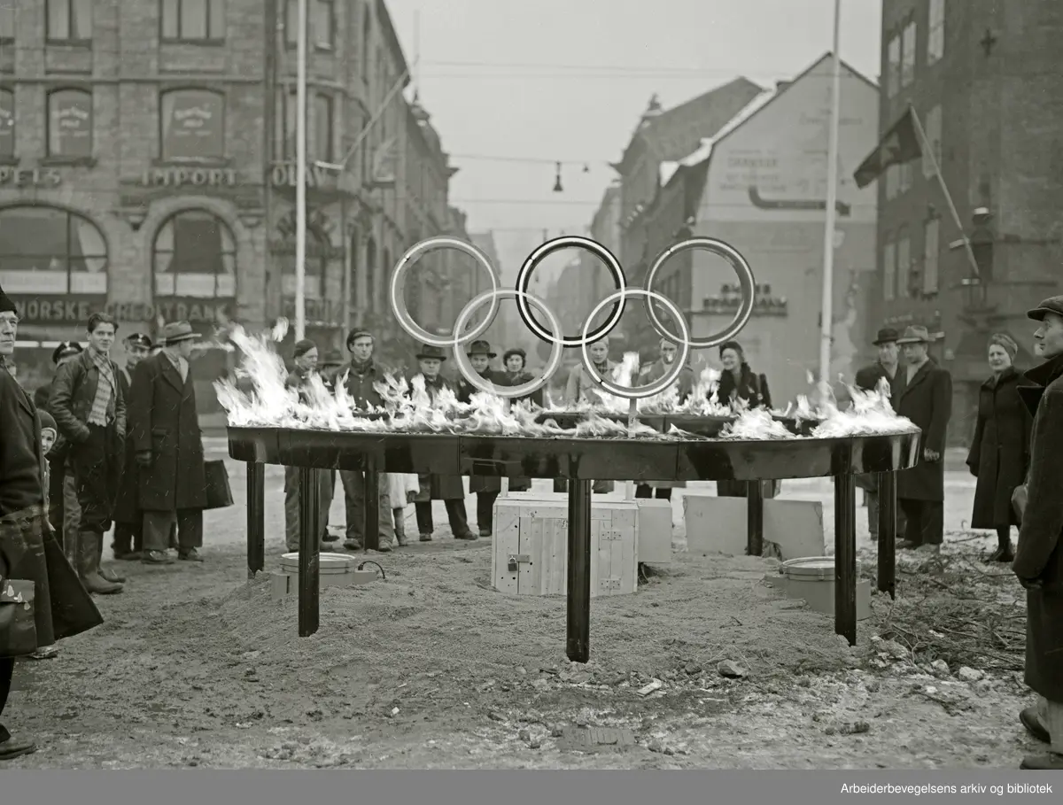 Vinter-OL 1952. De sjette olympiske vinterleker, arrangert i Oslo, 14 ...