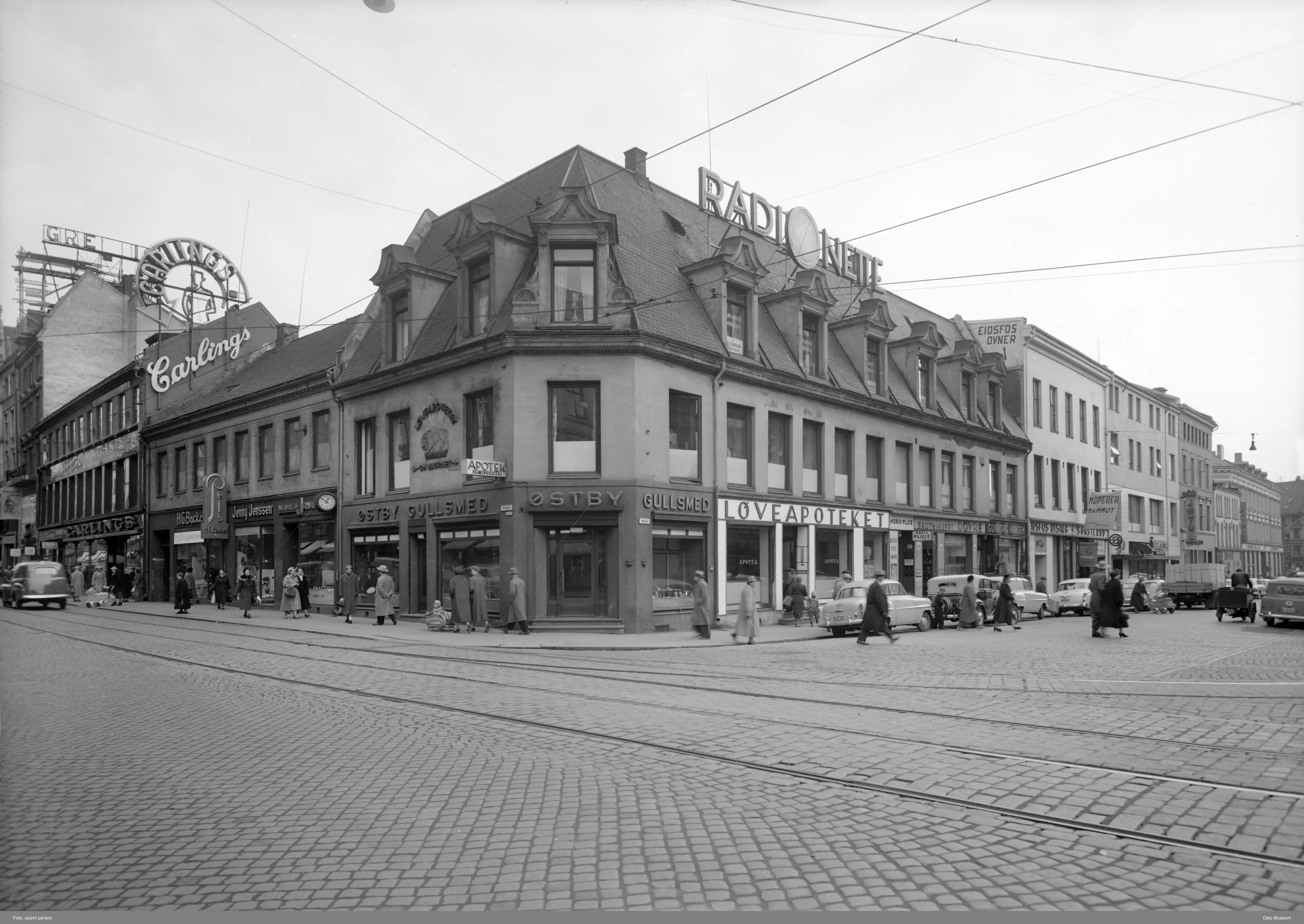 Storgata 14. - Oslo Museum / DigitaltMuseum