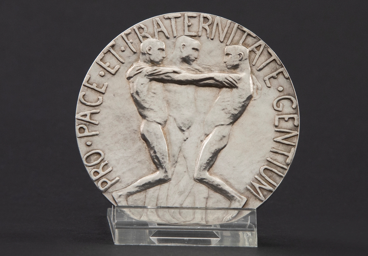Medaljen til Nobels fredspris [Fredsprismedaljen] - Nordenfjeldske ...