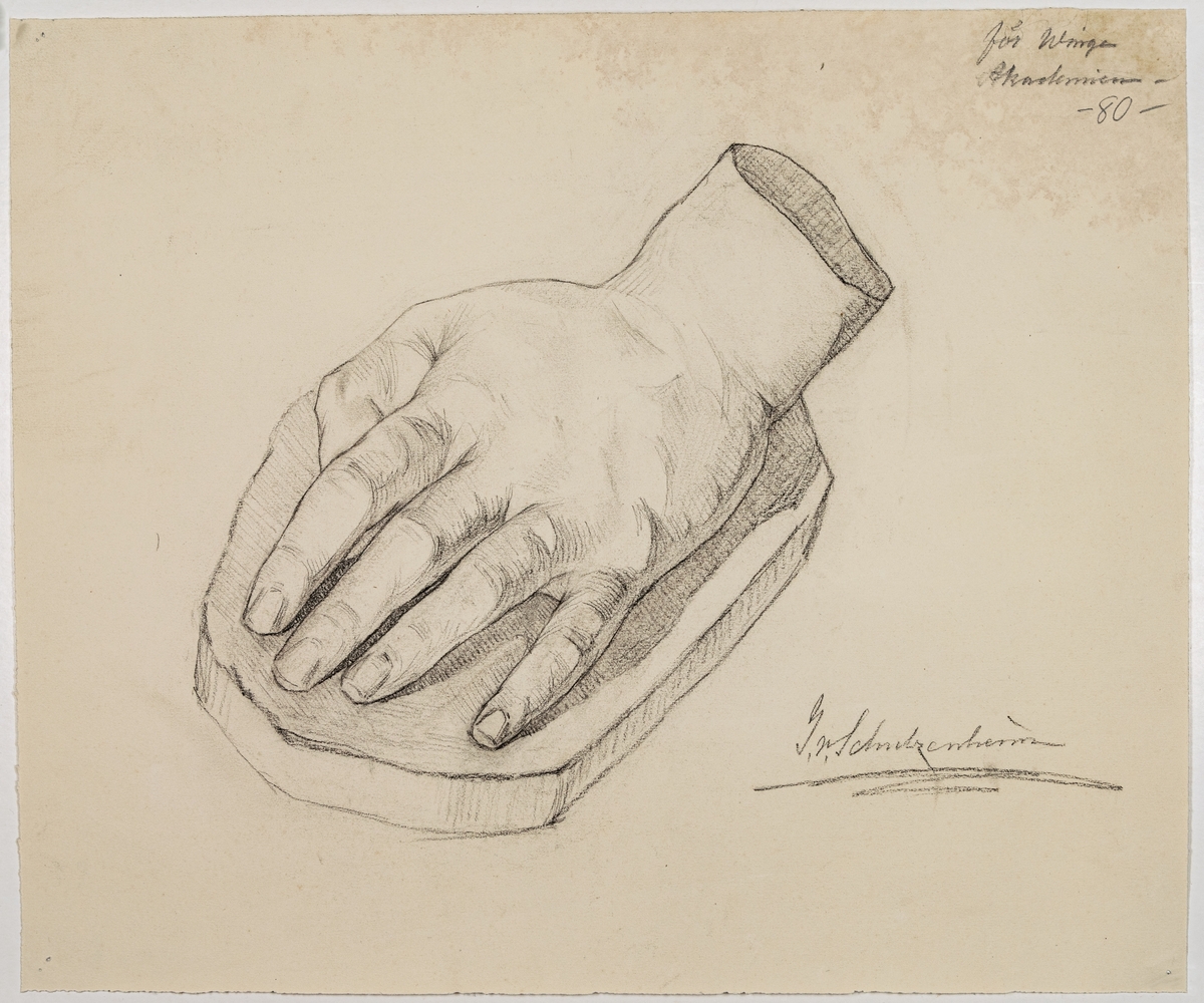 Studie [Teckning] - Länsmuseet Gävleborg / DigitaltMuseum