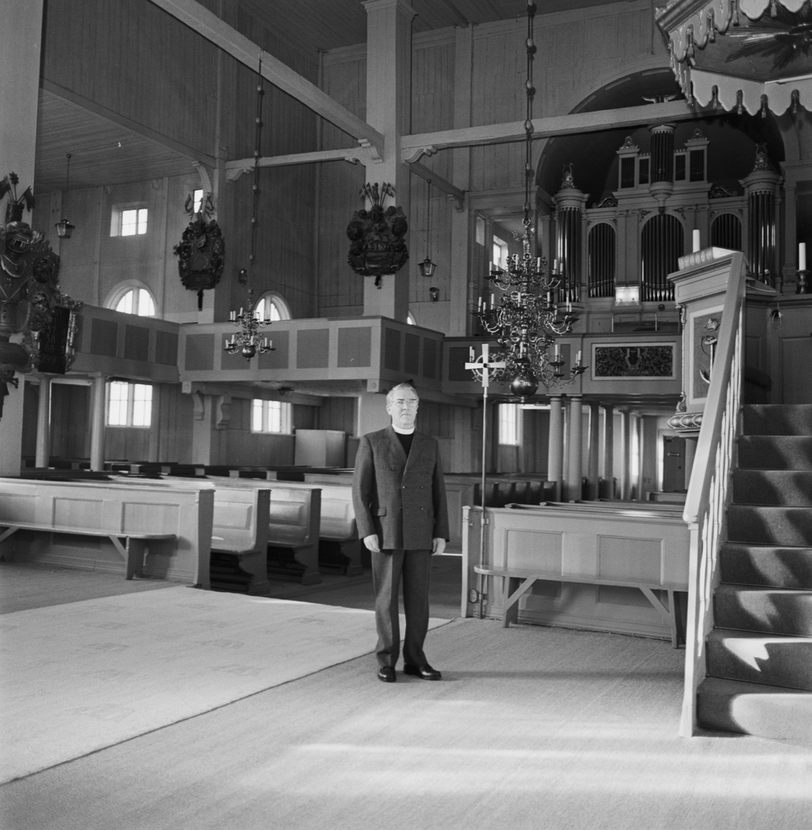 Amiralitetskyrkans pastor K-A Malmberg - Marinmuseum / DigitaltMuseum