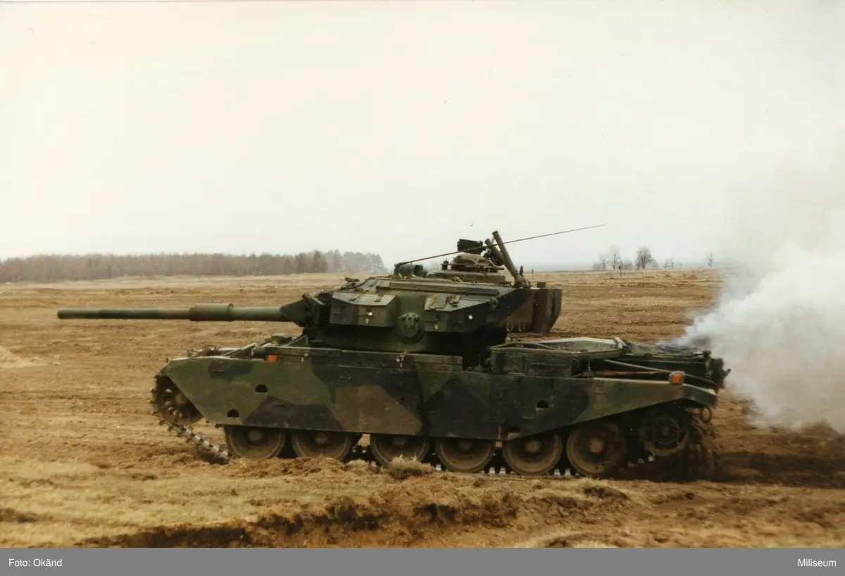 Strv 104 (Stridsvagn 104) "Centurion". - Miliseum / DigitaltMuseum