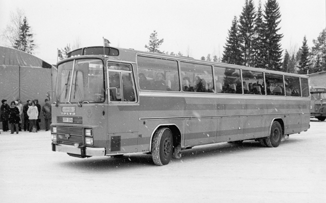 Turistbuss Volvo/Van Hool 1969. En Volvo B 58 60 T förlängd/1969, av ...