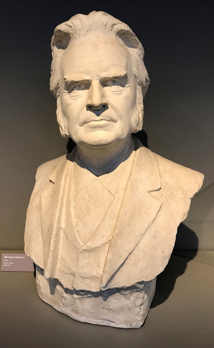 Bjørnstjerne Bjørnson (1832-1910) [Byste] - Anders Svor-museet ...