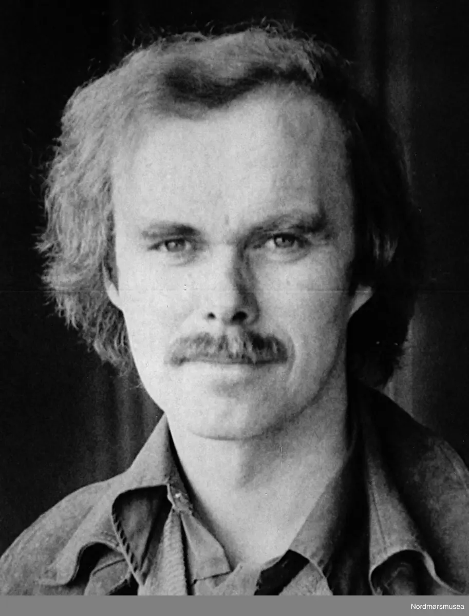 Lars Inge Gustad. 1980 tallet. Bildet er fra avisa Tidens Krav sitt ...