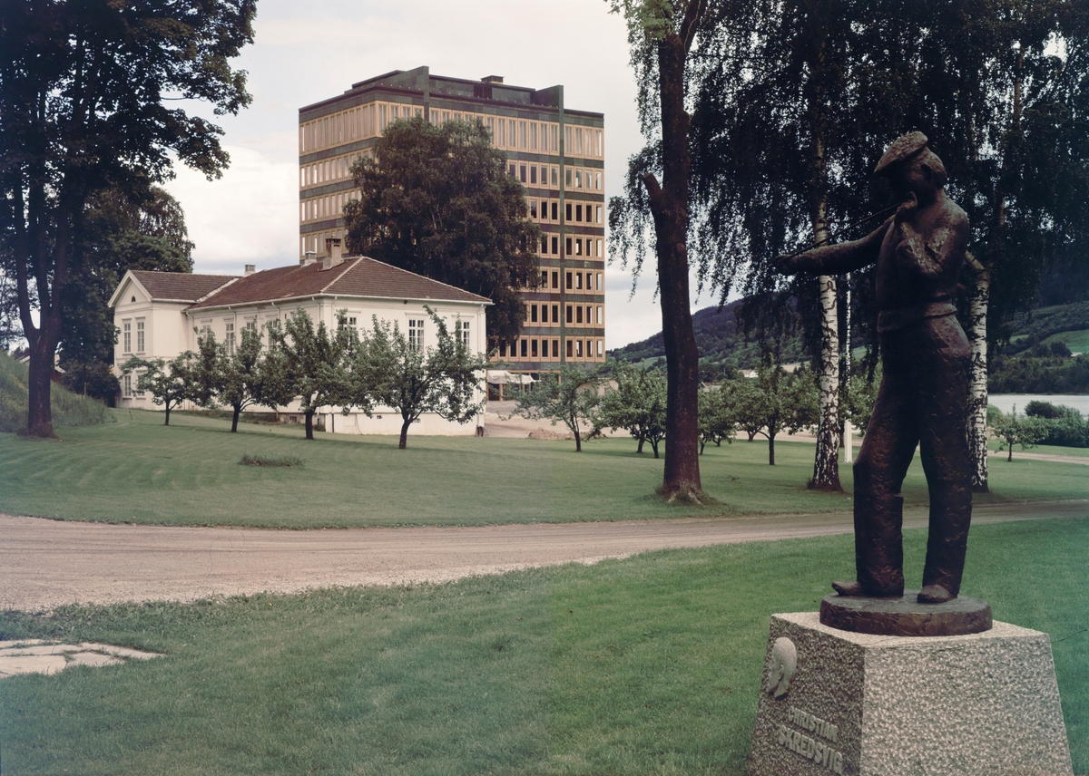 Modum Rådhus - DEXTRA Photo / DigitaltMuseum