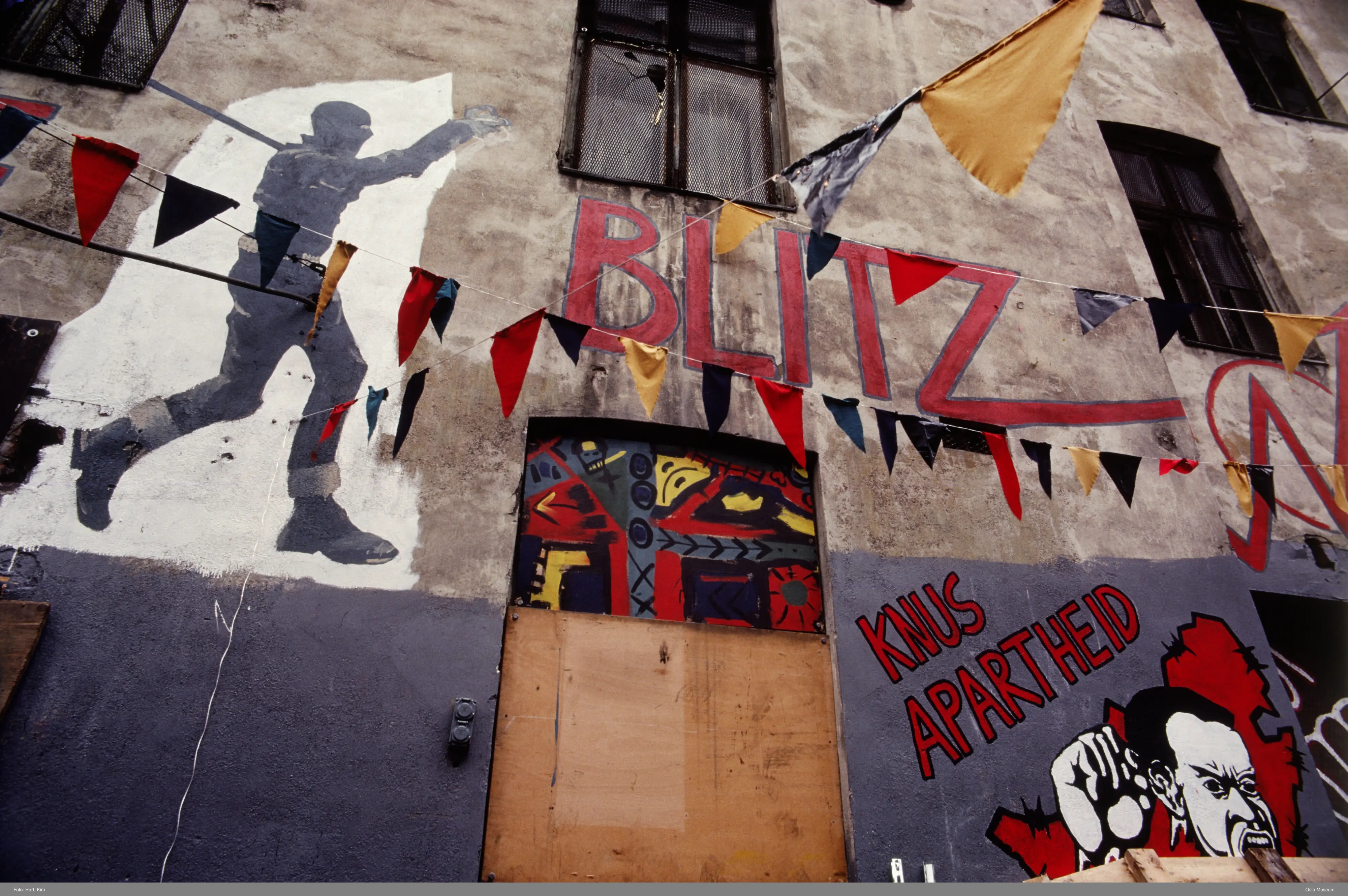 Blitzhuset. - Oslo Museum / DigitaltMuseum