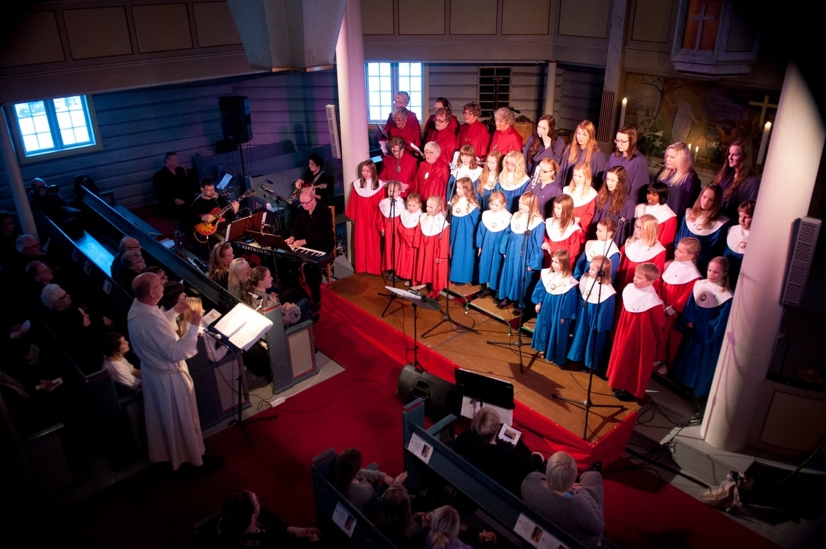 "Jubelkonsert", Ankenes kirke. Ankenes og Håkvik barnekantori (1987 ...