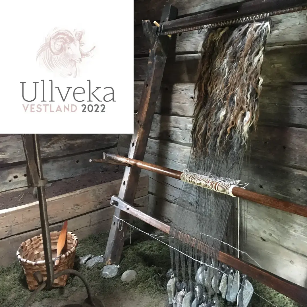 Veving av varafell på oppstadvev - Osterøy museum