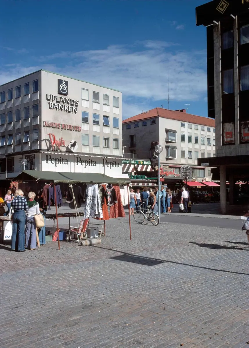 Stora Torget i Västerås - Västerås Stadsarkiv / DigitaltMuseum