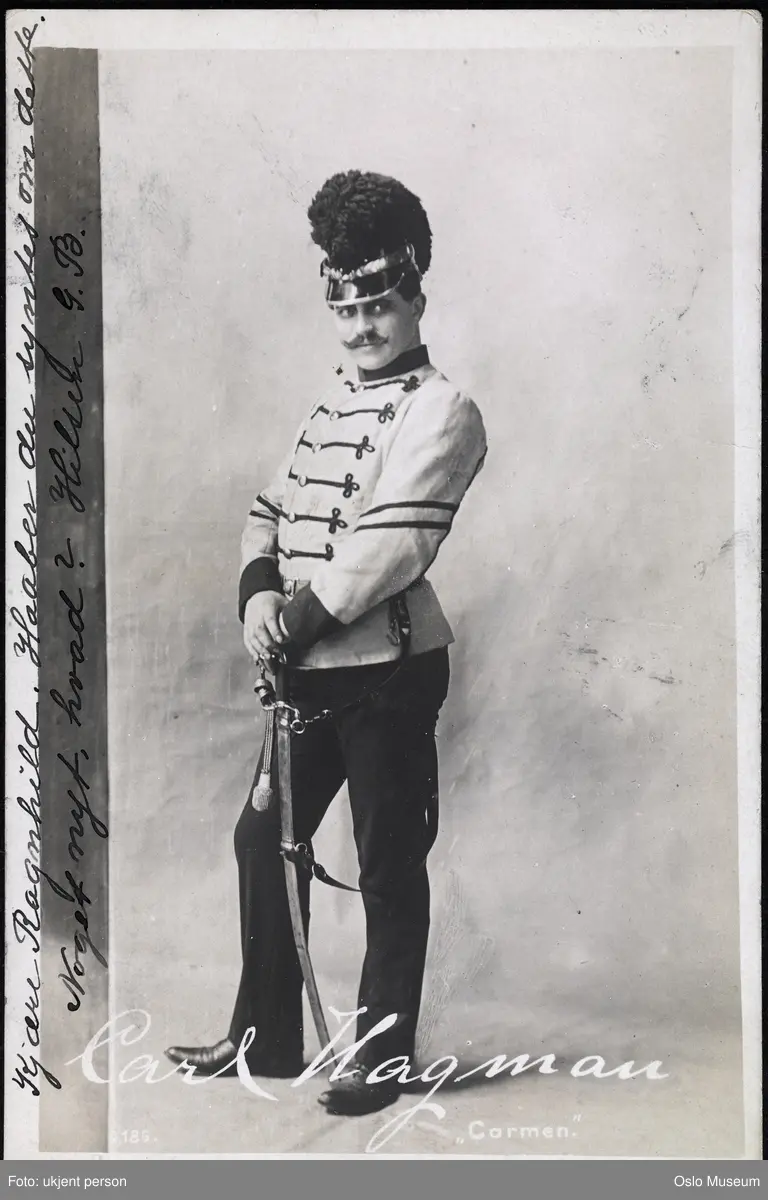 Carl Hagman. "Carmen". - Oslo Museum / DigitaltMuseum