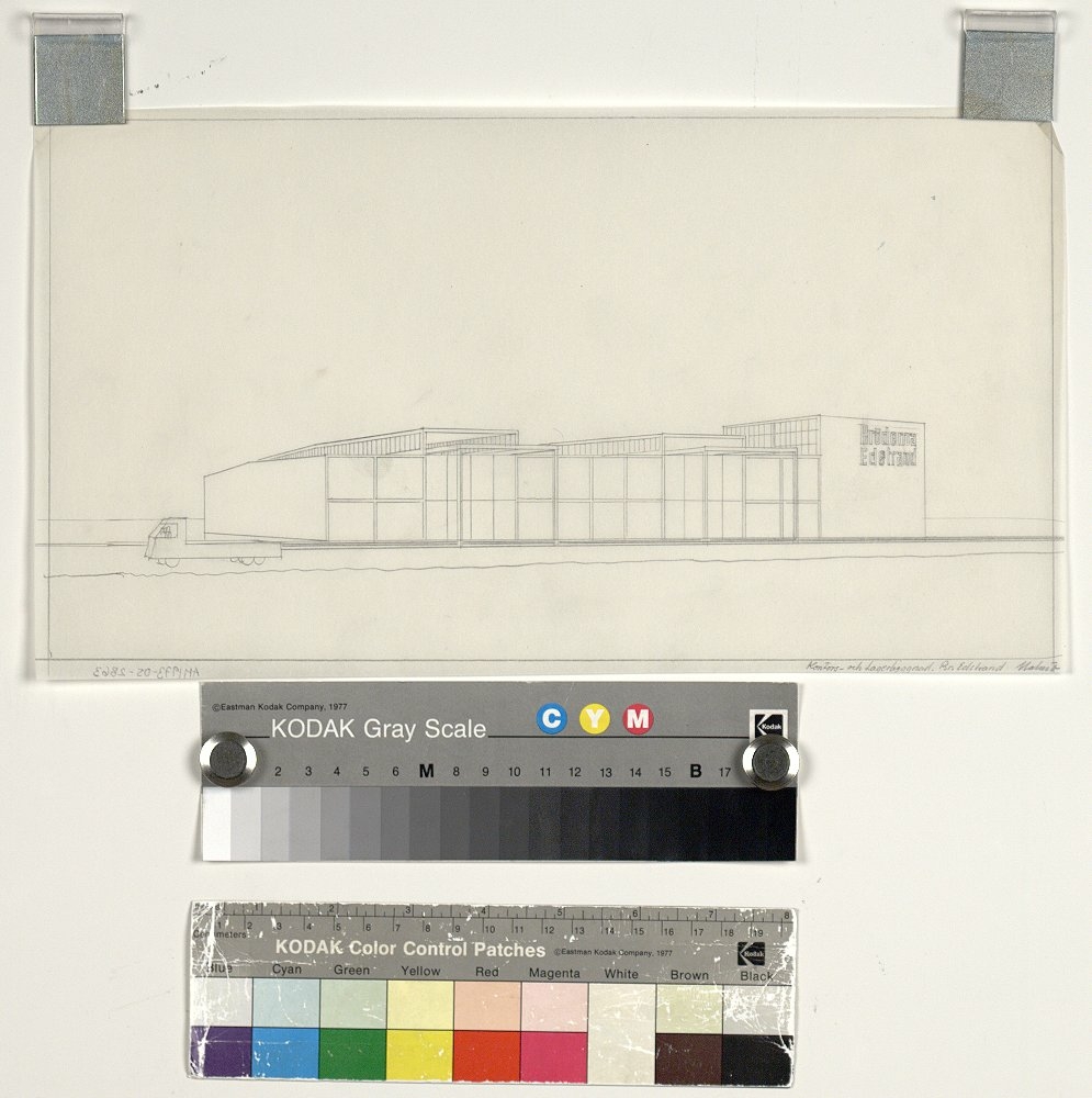 Ritning - ArkDes / DigitaltMuseum