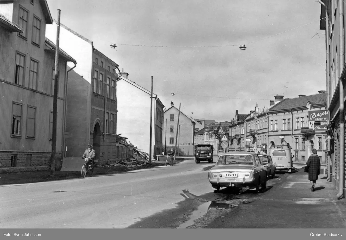 Vy vid Engelbrektsgatan - Örebro Stadsarkiv / DigitaltMuseum