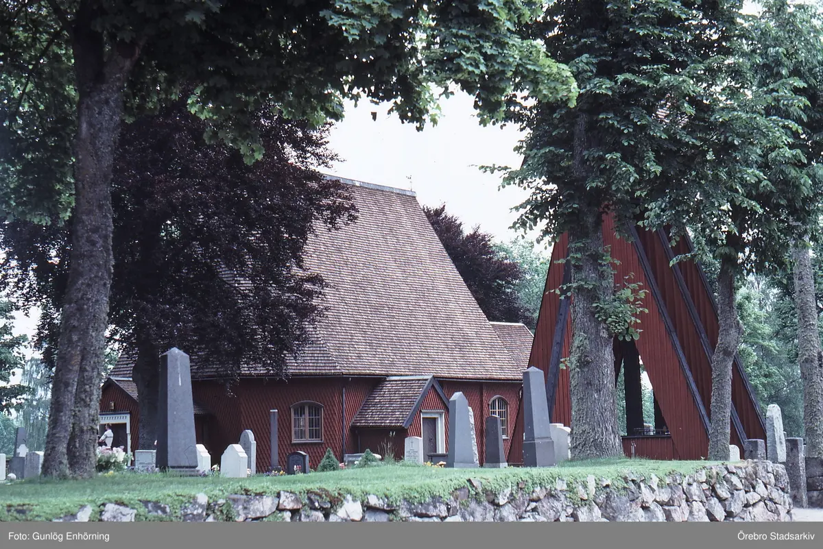 Kvistbro kyrka, 1984 - Örebro Stadsarkiv / DigitaltMuseum