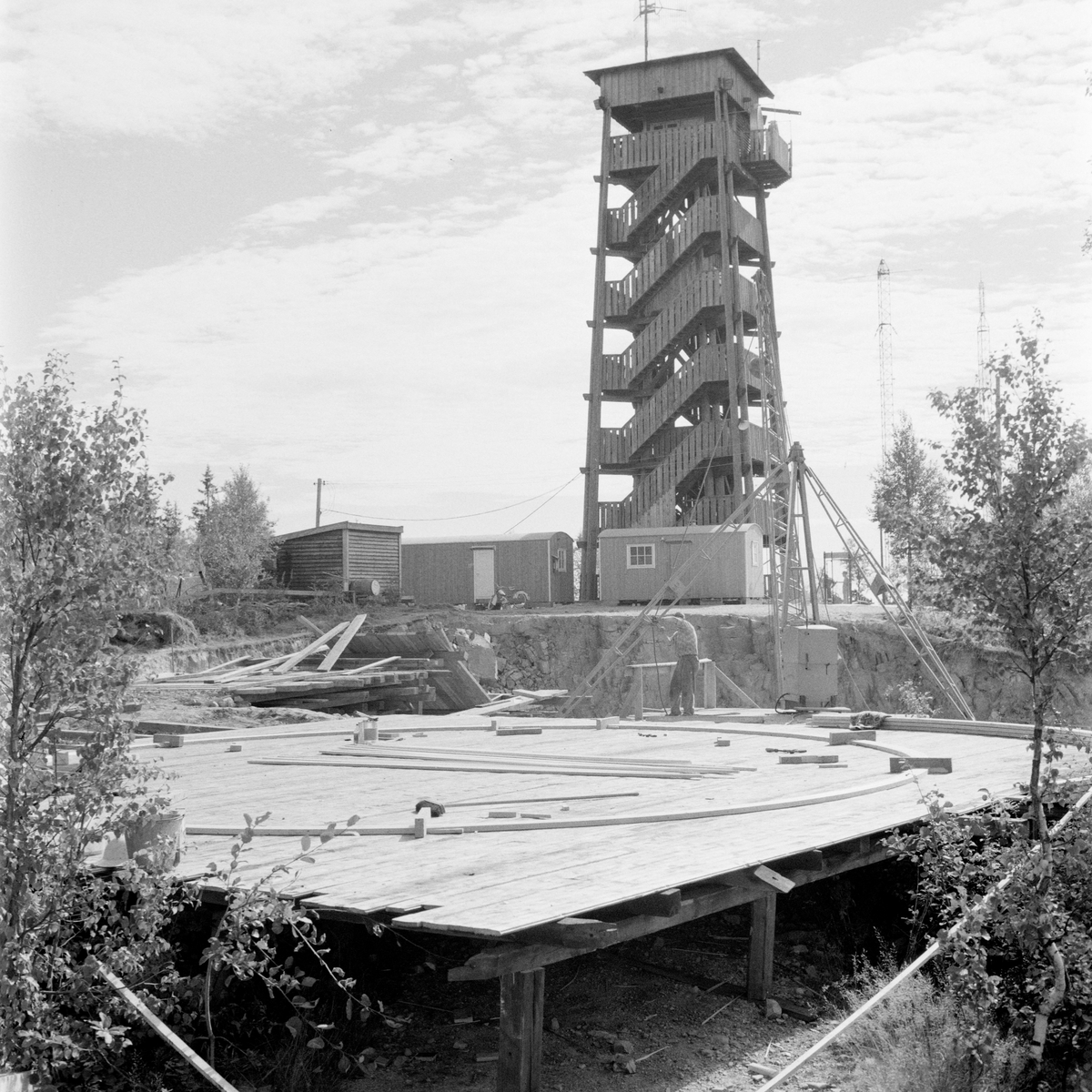 Tryvannstårnet (det gamle og de - DEXTRA Photo / DigitaltMuseum