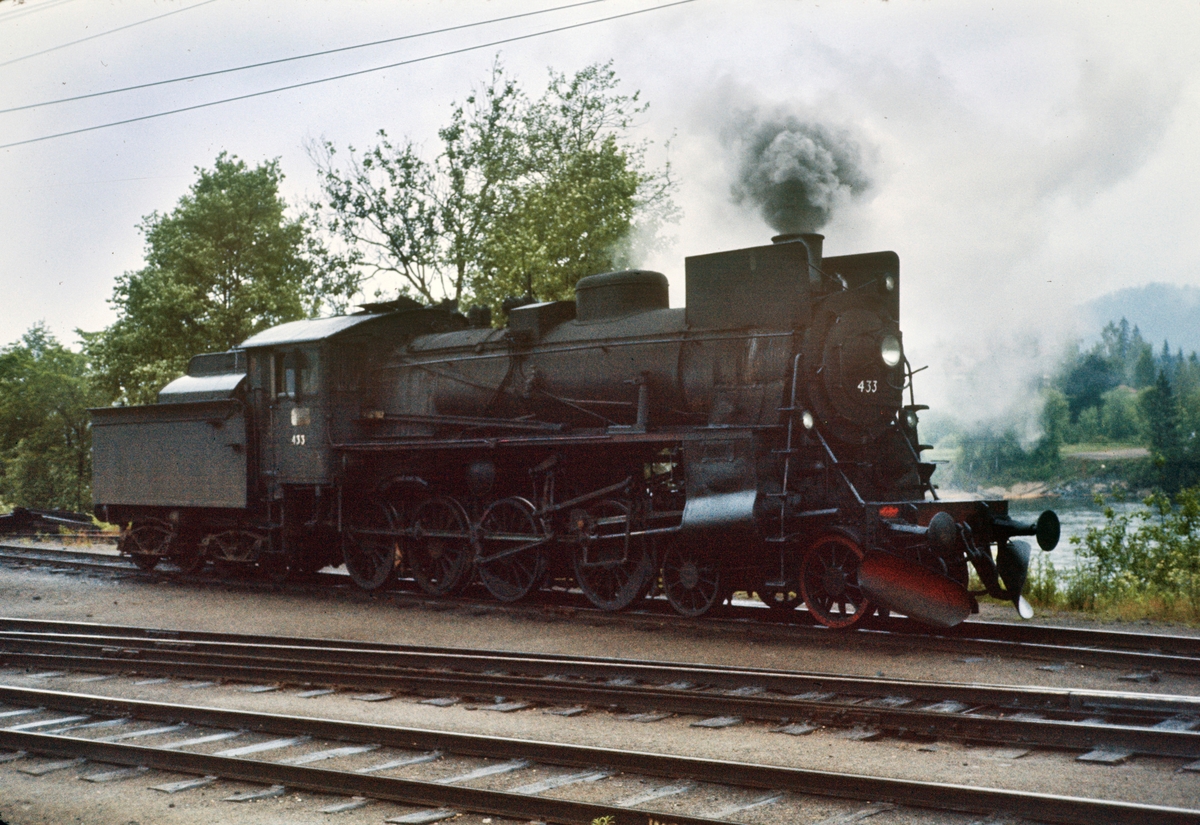 Damplokomotiv type 26c nr. 433 på Kongsvinger stasjon - Museene i ...