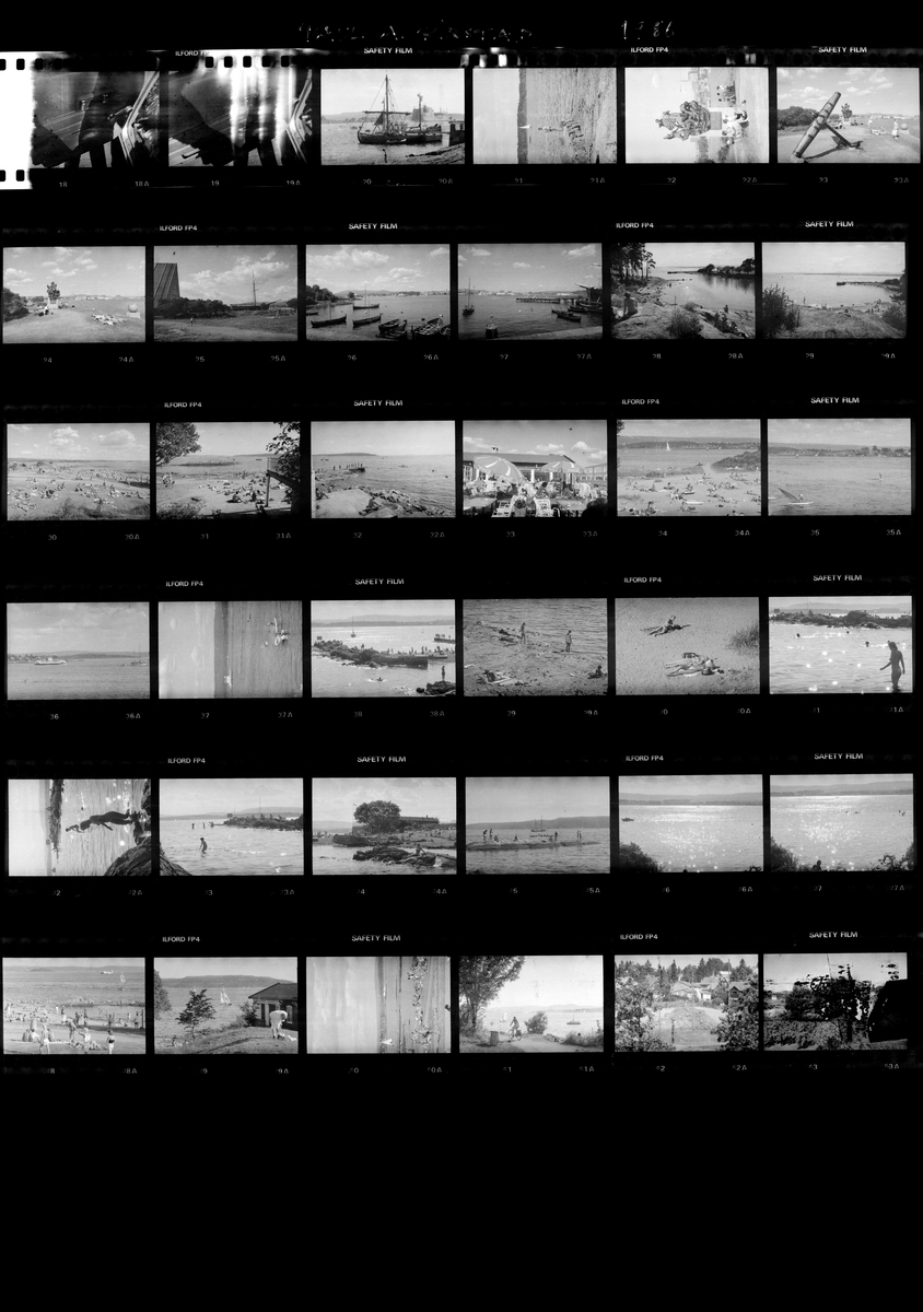 Sommermotiver fra Bygdøy, Oslo. Dette er sannsynligvis en av de siste ...