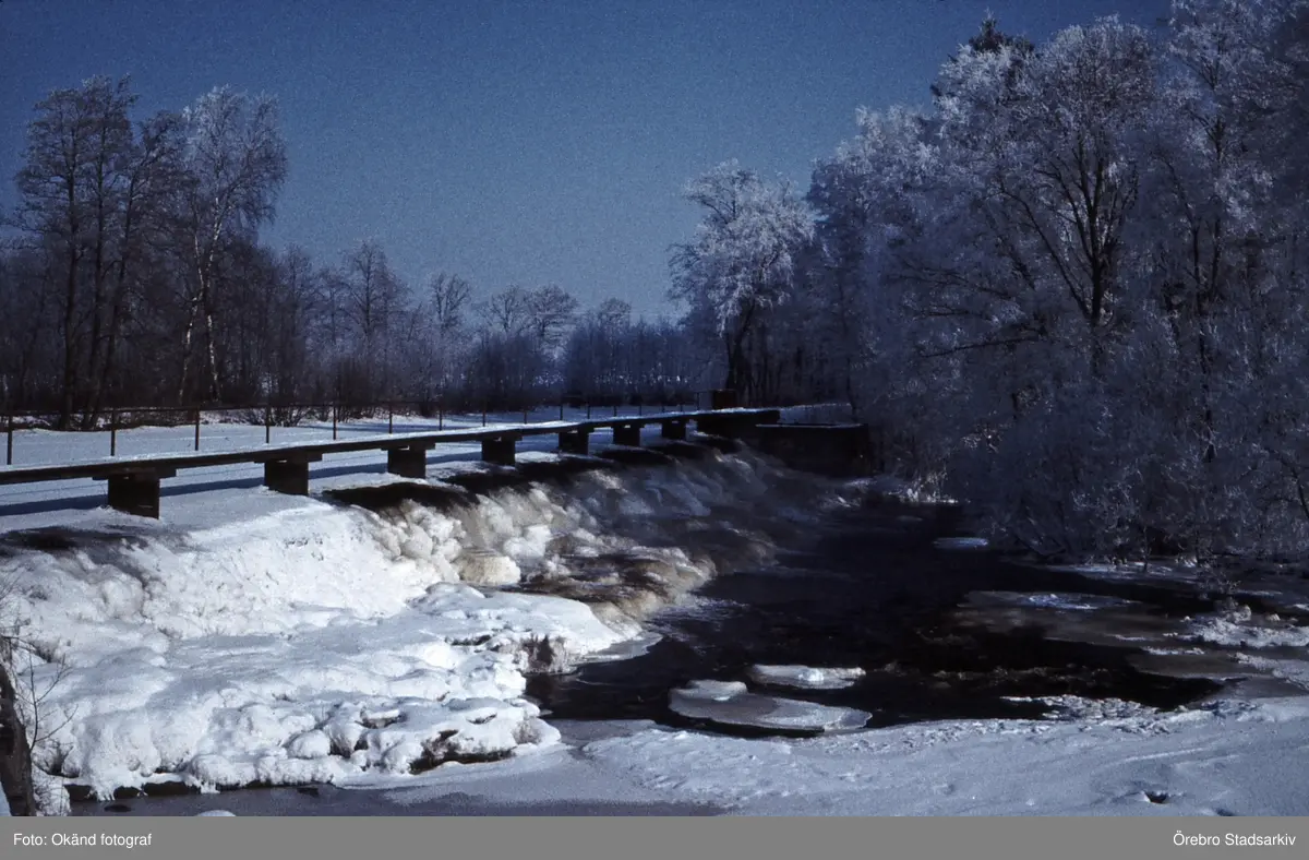 Vattenfallet i Karlslund, 1960-tal - Örebro Stadsarkiv / DigitaltMuseum