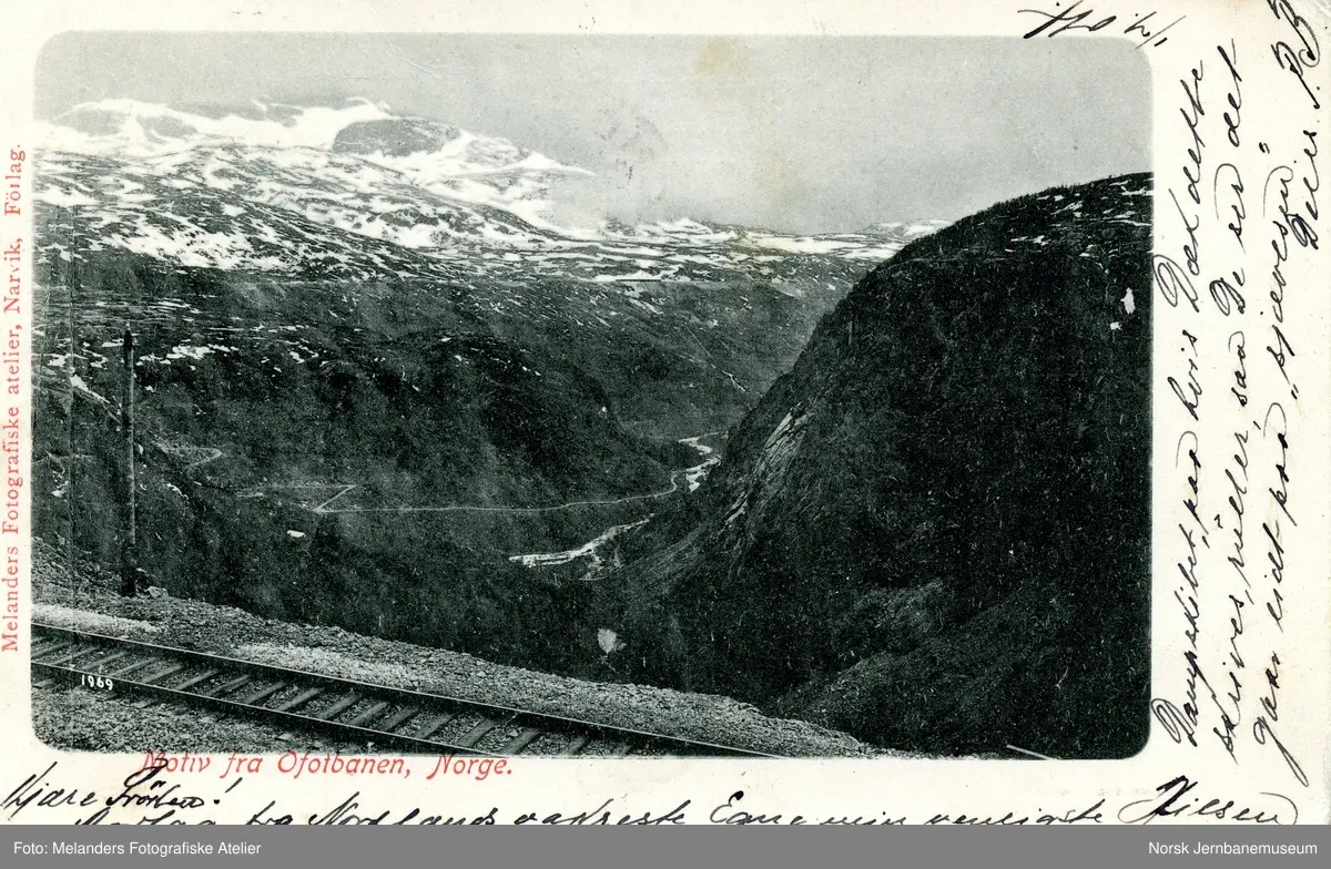 Ofotbanen i Norddalen mellom Katterat og Bjørnfjell stasjoner - Norsk ...