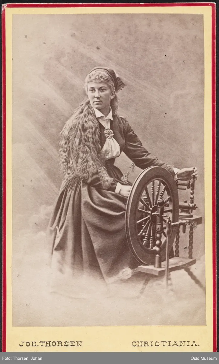 Thora Hansson i "Peer Gynt". - Oslo Museum / DigitaltMuseum