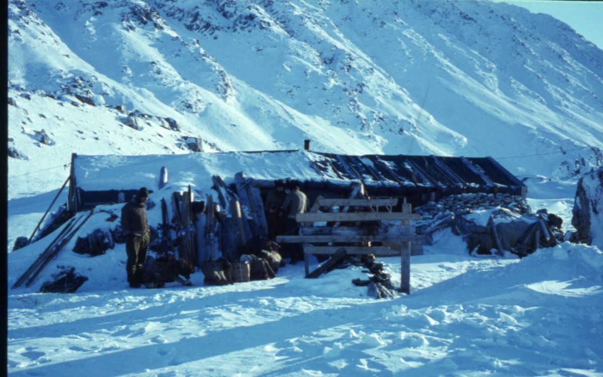 Hyttevika, Rubach til høyre Bilde fra Overvintring i Calypsobyen 1969 ...