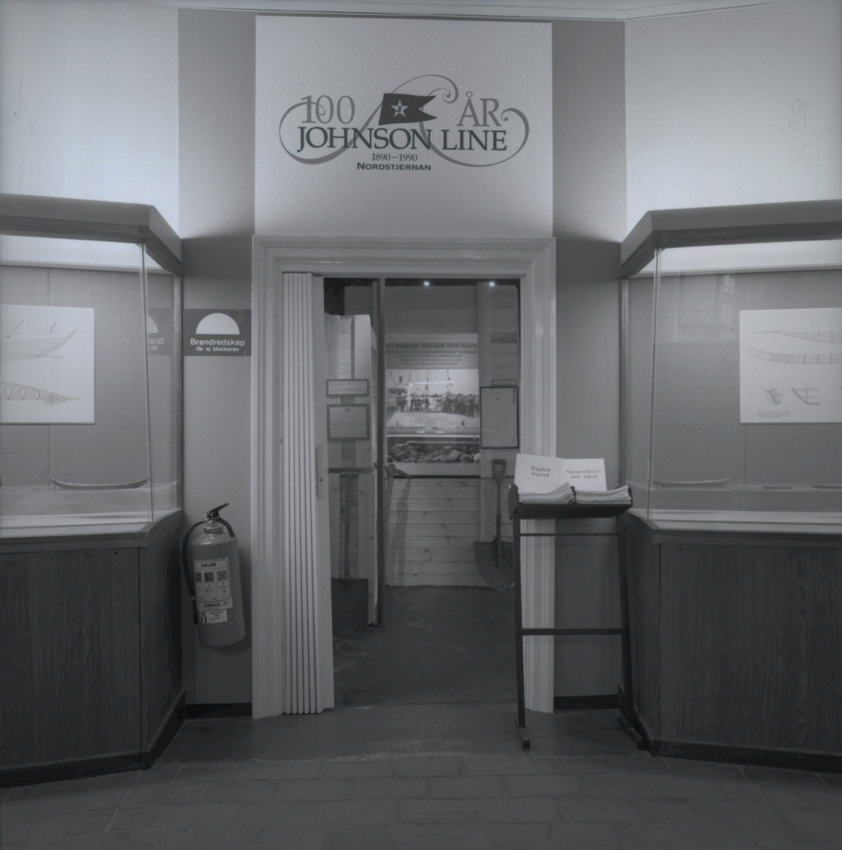 Utställningen Johnson line 100 år, 1890 - 1900 Nordstjernan ...