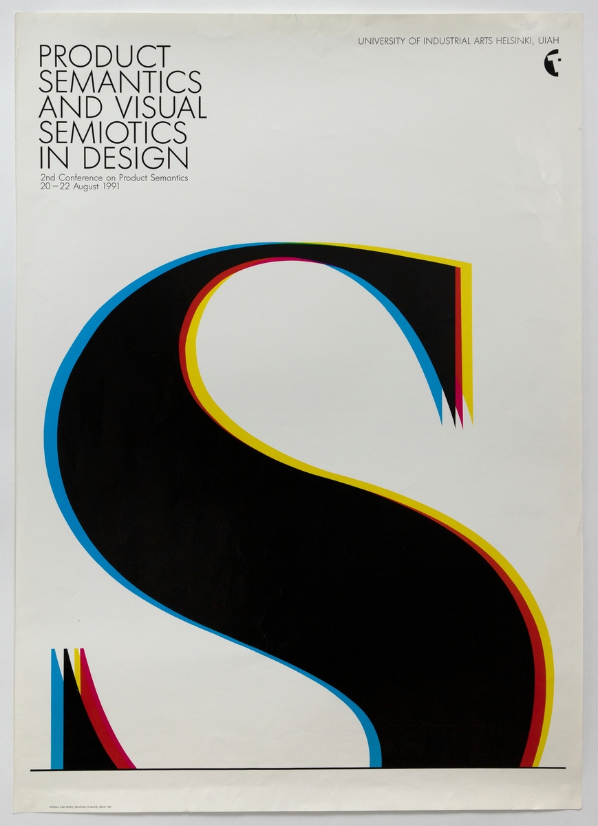 Product semantics and visual semiotics in design [Plakat for ...
