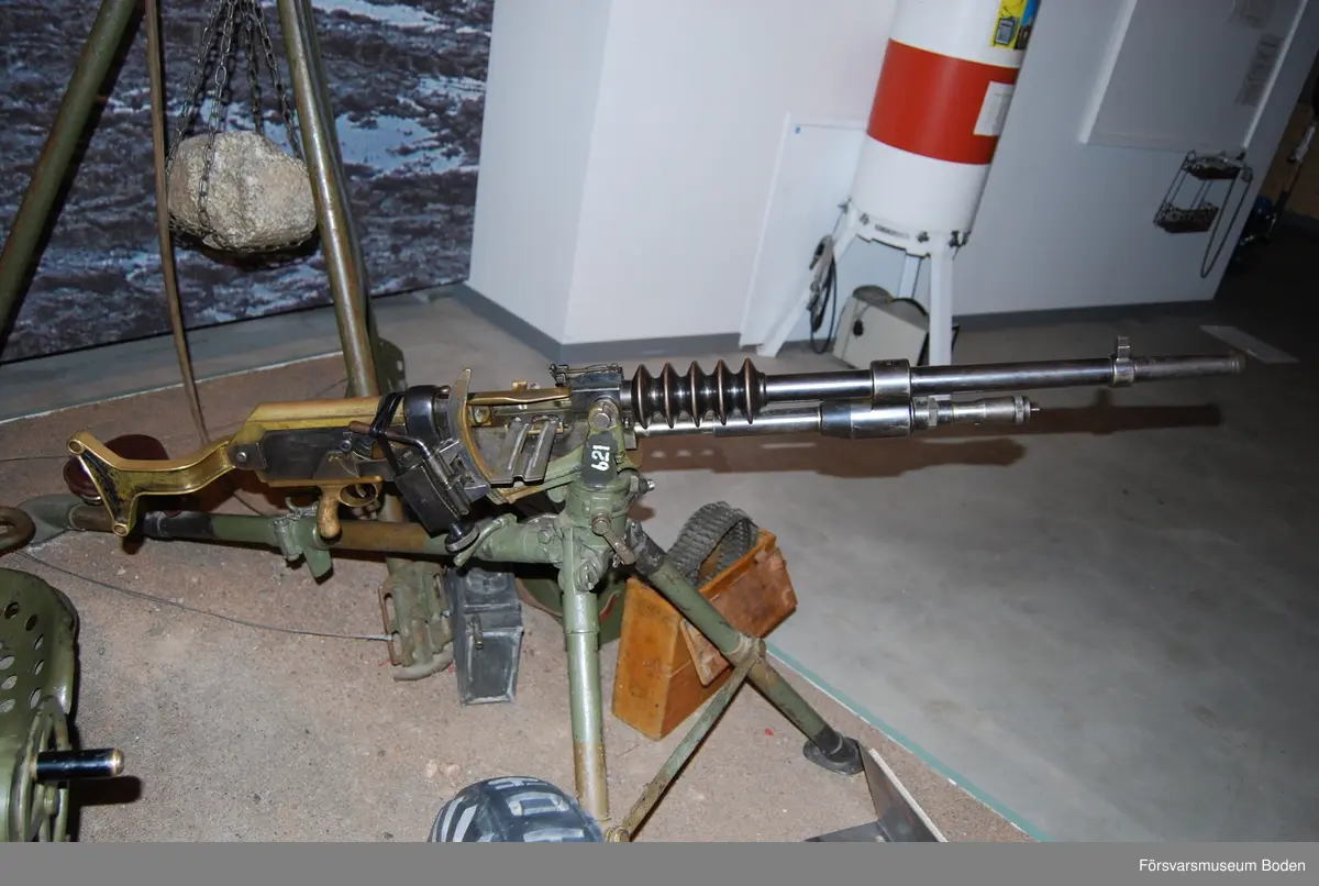 Kulspruta m/1900 - Försvarsmuseum Boden / DigitaltMuseum