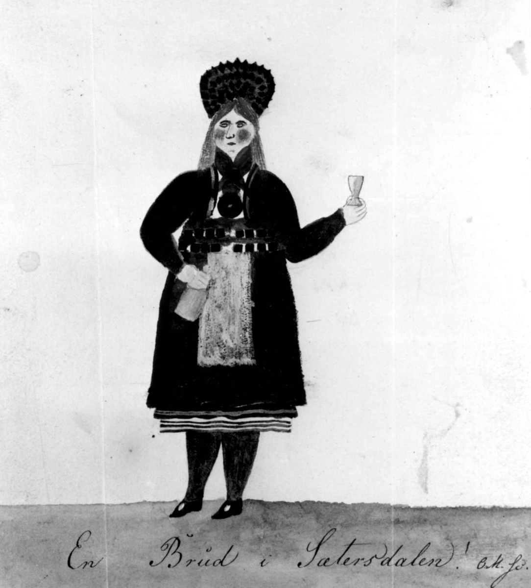 Brud - Norsk Folkemuseum / DigitaltMuseum