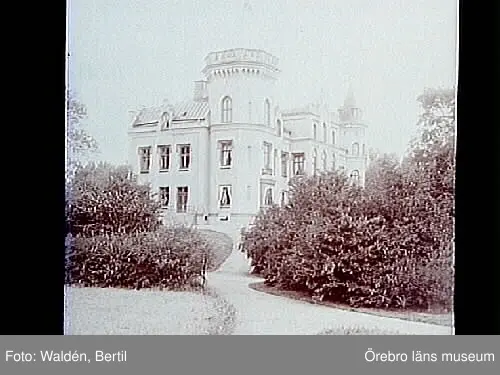 Boo Slott (Bo ?), slottsbyggnad. - Örebro läns museum / DigitaltMuseum