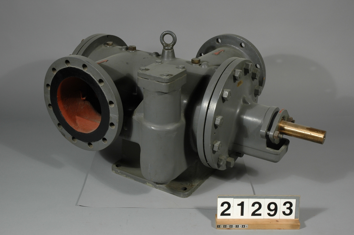 Skruvpump - Tekniska museet / DigitaltMuseum