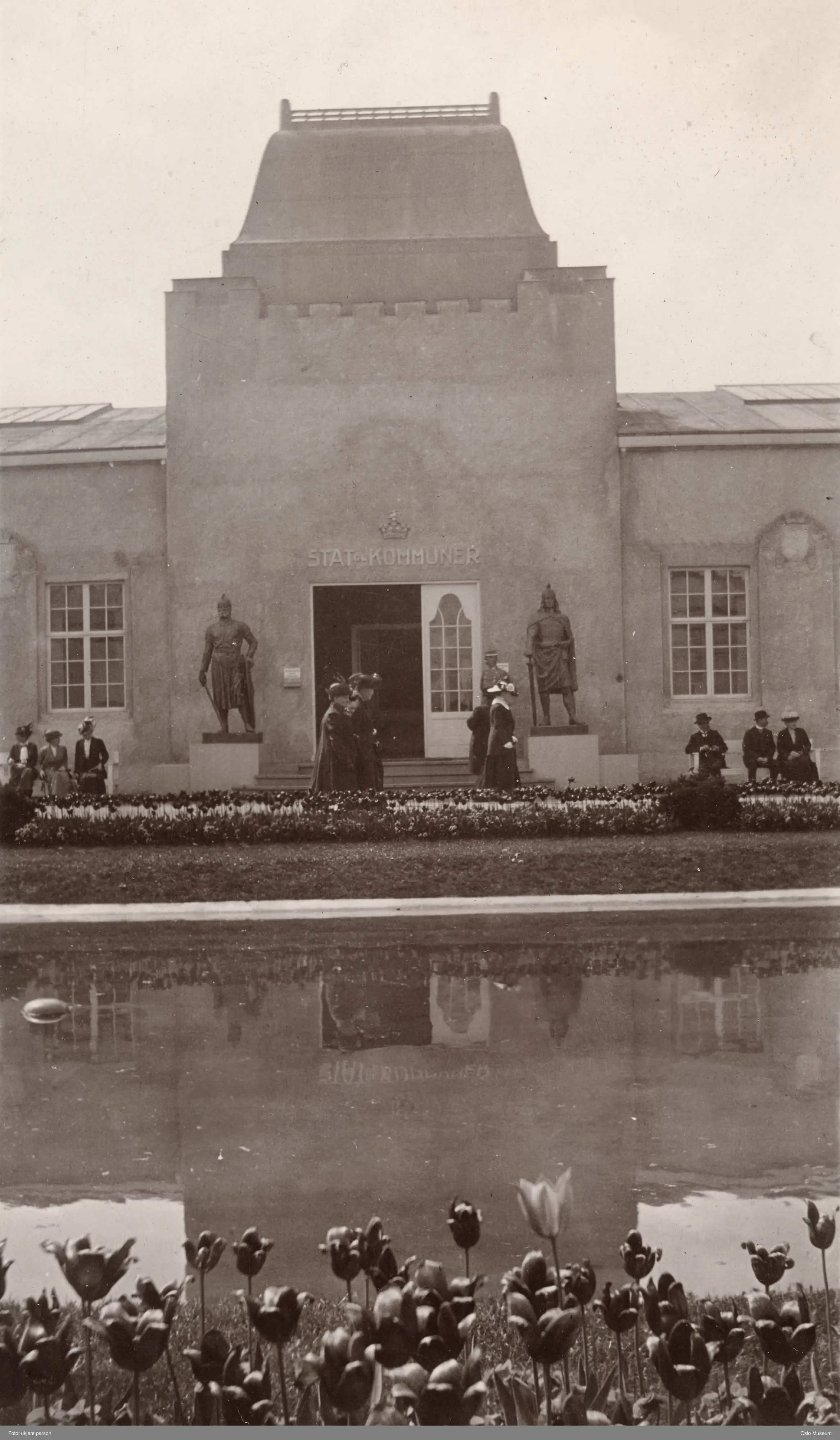 Jubileumsutstillingen på Frogner 1914. - Oslo Museum / DigitaltMuseum