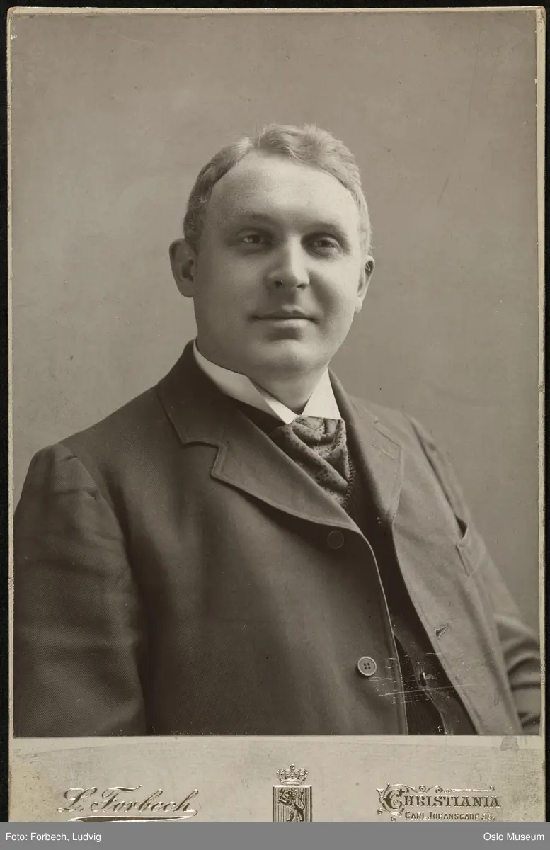 Johan Løvaas. - Oslo Museum / DigitaltMuseum