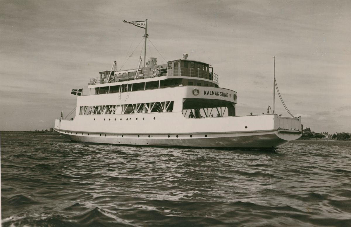 Kalmarsund VI, byggd på Kalmar varv 1951. - Kalmar läns museum ...