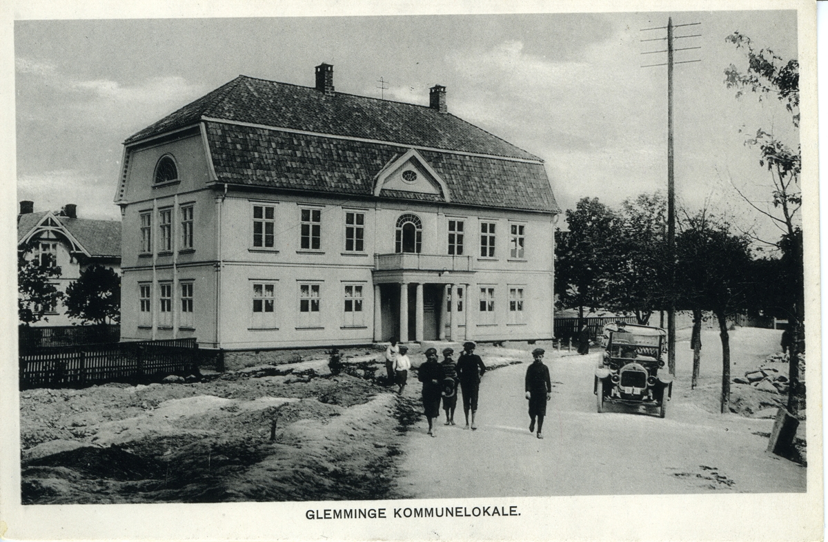 Glemminge Kommunelokale Trara Trara skole Glemmen herredshus Glemmen ...