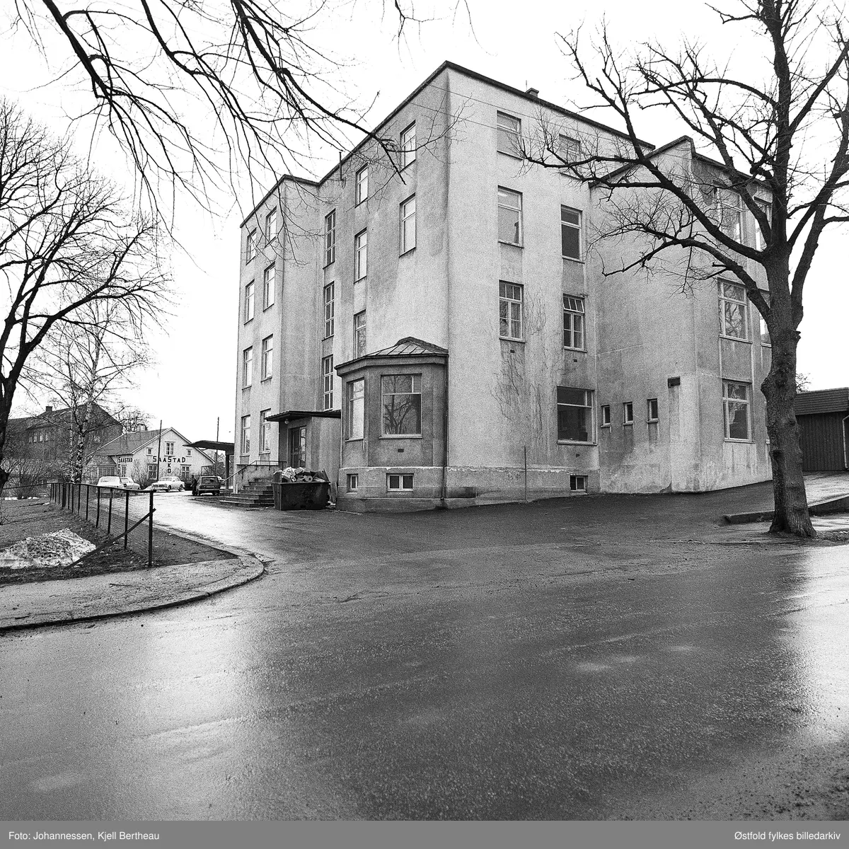 Moss sykehus, også midlertidig fylkeadministrasjon for Østfold ...