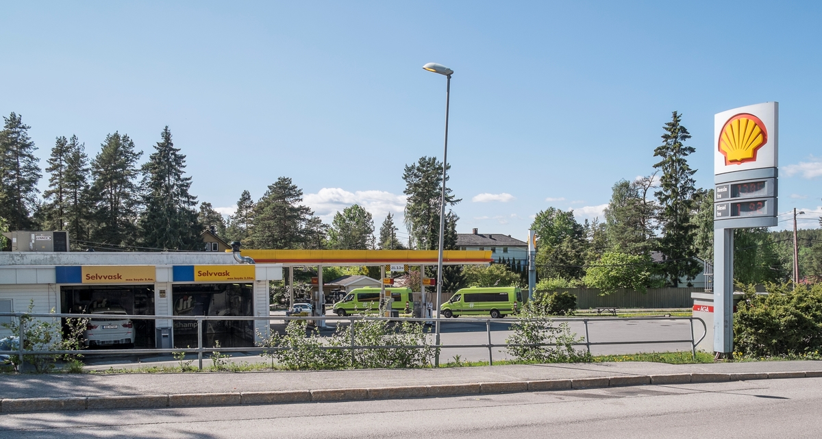 Shell bensinstasjon Skiveien Kolbotn Oppegård - Museene i Akershus ...